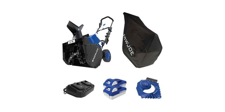 Snow Joe 24-Volt iON+ Snow Blower Bundle