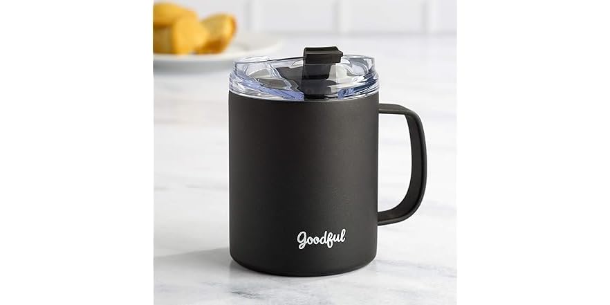 Goodful Travel Mug, Stainless Steel