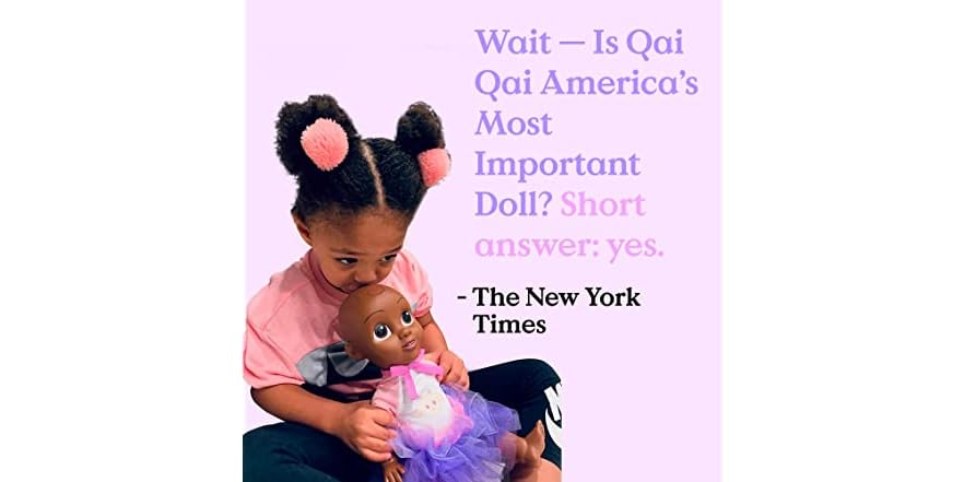 Qai Qai Doll by Serena Williams, 14.5"