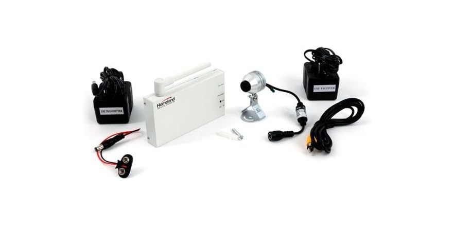 Homeland Security Mini Wireless Color Camera with Receiver