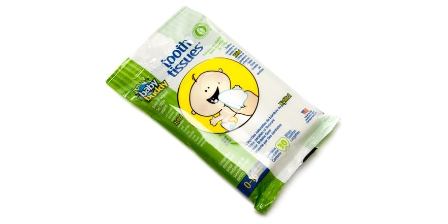 Bubble Gum Flavored Tooth Tissues 30-Count