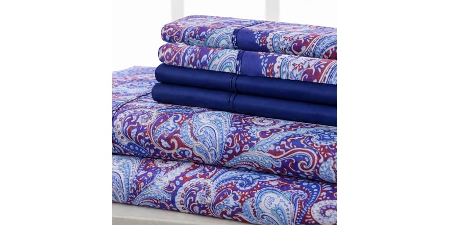Spirit Linen 6pc Traditional Sheet Set