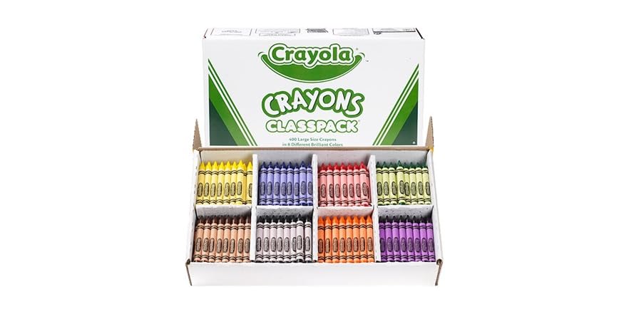 Crayola 400 ct. Large Crayons Classpack