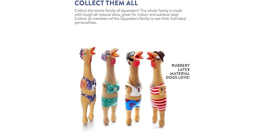 Outward Hound Squawkers Chicken Toy