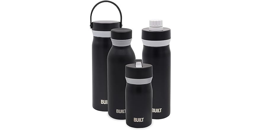 BUILT Cascade Water Bottle, 18oz