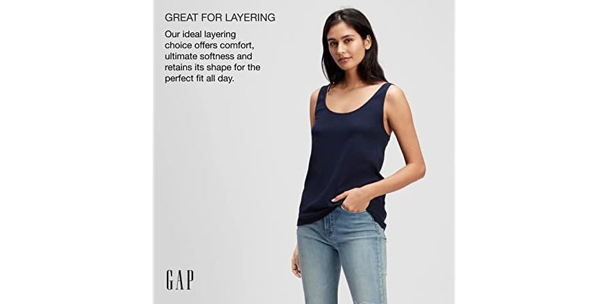 GAP Women's Favorite Tank Top, XX-Small