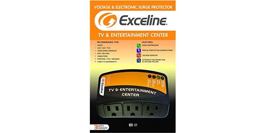 Exceline Electronic Surge Protector