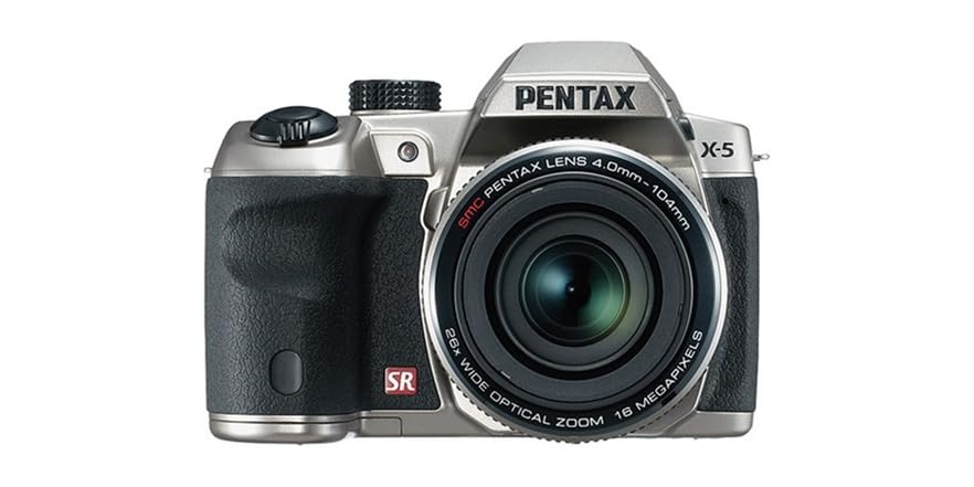 Pentax X-5 16MP Digital Camera w/26x Opt