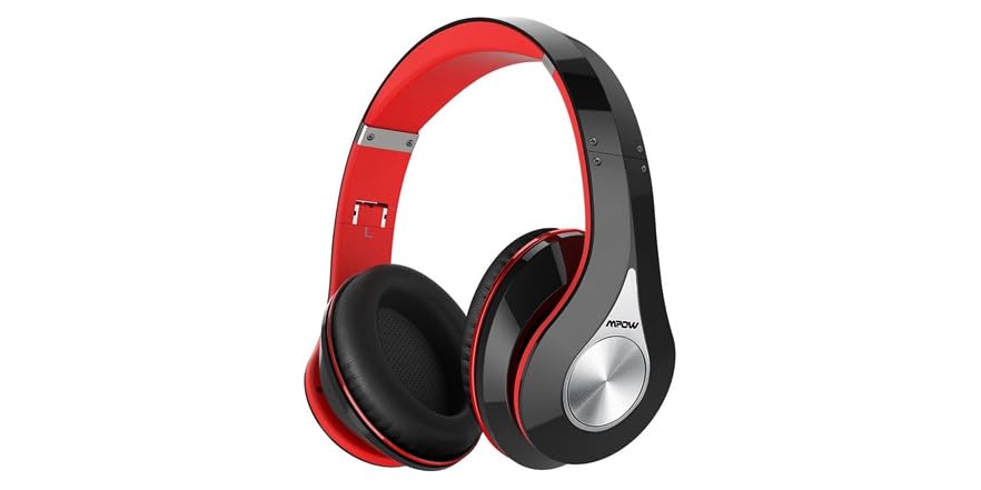 MPOW 059 Bluetooth Headphones - Bláck/Red
