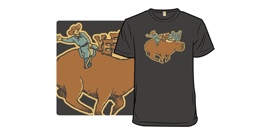 Capybara Cowboy Yee Haw