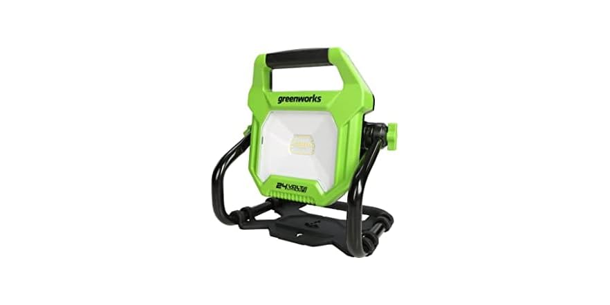 Greenworks 24V (AC/DC) 2000-Lumen Work Light kit