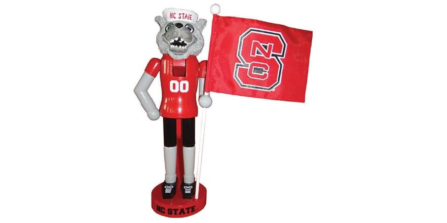 12" Mi State Mascot & Flag Nc