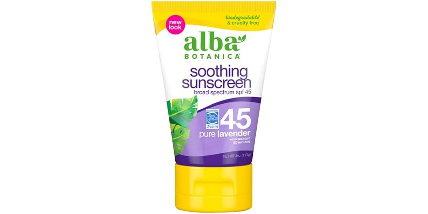Alba Sunscreen Lotion SPF 45 (Pack of 3)