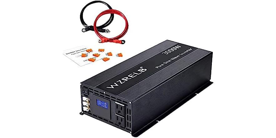 WZRELB Pure Sine Wave Inverter 3000W