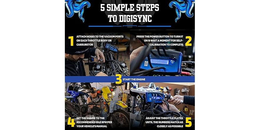 Throttle Body & Digital Carb Sync Tool