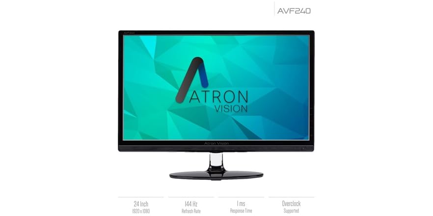 Atron Vision AVF240 24" 1080p Gaming Monitor