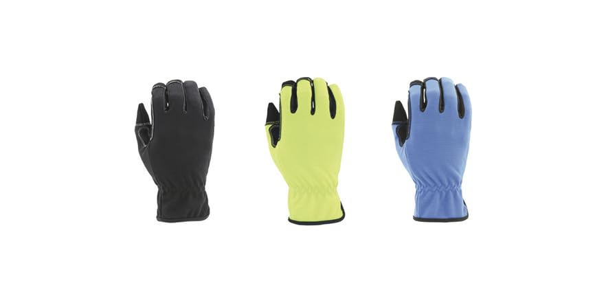 Ironton 86225IR 3 Pairs Hi-Dex Utility Gloves, Lg