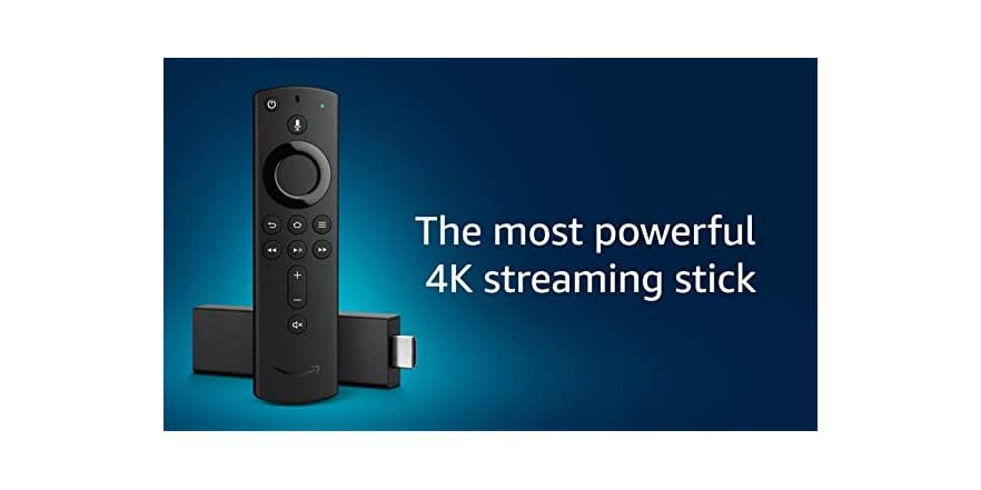 (NEW) Fire TV Stick 4K (1st Gen) streaming device with Alexa Voice ...