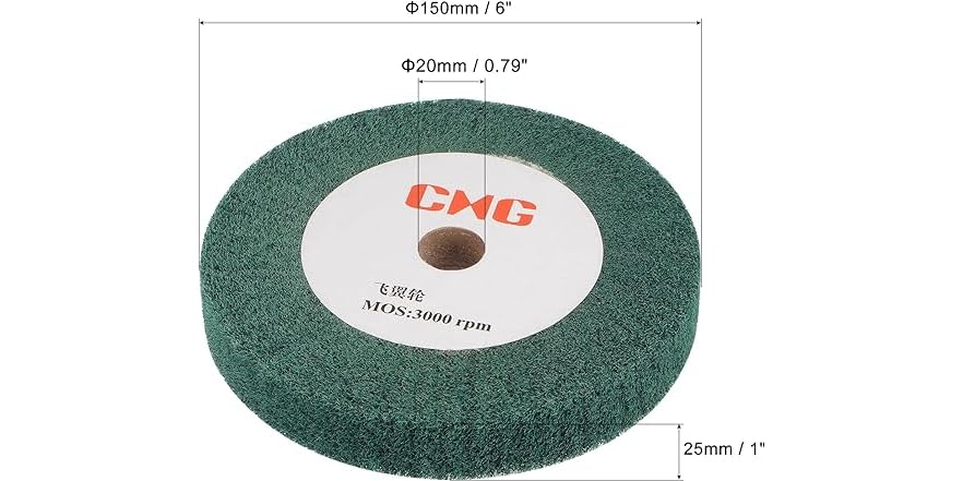 uxcell 150mm x 25mm Flap Wheel