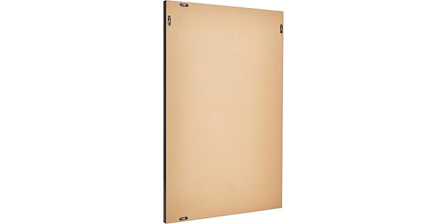 Amazon Basics Wall Mirror 24"x36", Black