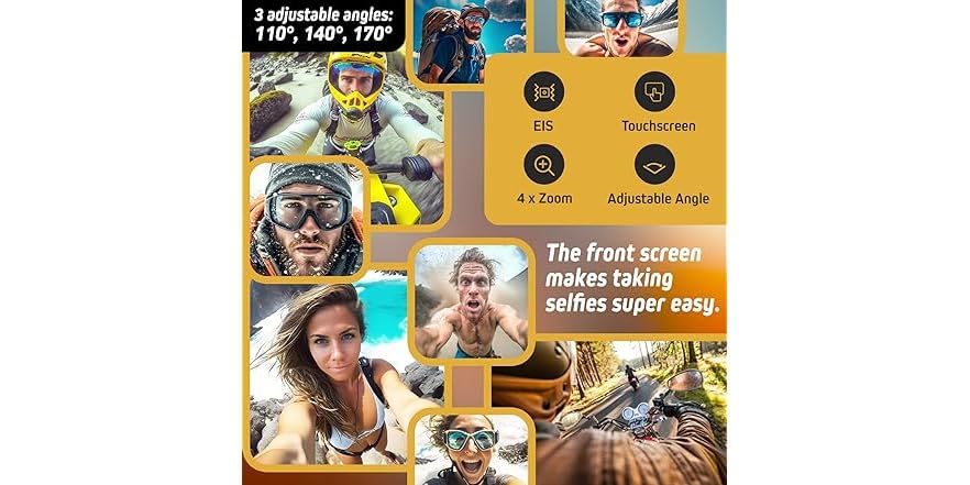 icefox Action Camera 5K 30FPS 20MP