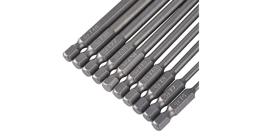 Magnetic Torx Hex Shank Driver Set