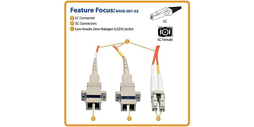 Tripp Lite Duplex Multimode Adapter