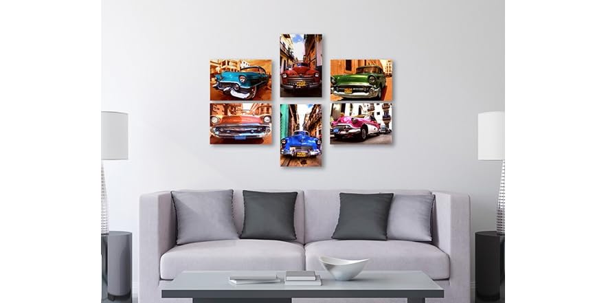 Classic Cars Wall Collection