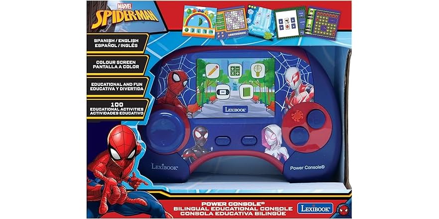 LEXiBOOK - Spiderman - Power Console