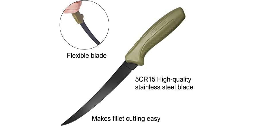 Swiss+Tech 7" Fillet Knife for Fish