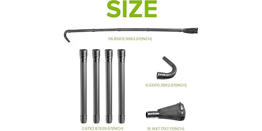 Greenworks UNIVERSAL GUTTER CLEANING KIT