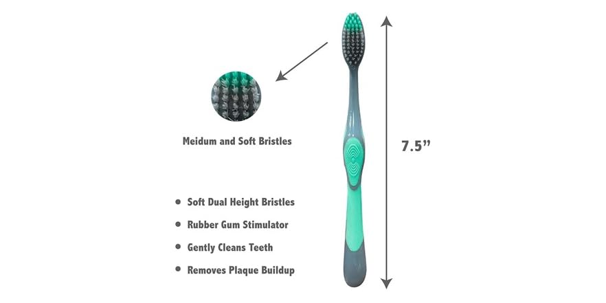 12 Pk Soft Ergo Flex Tooth Brushes