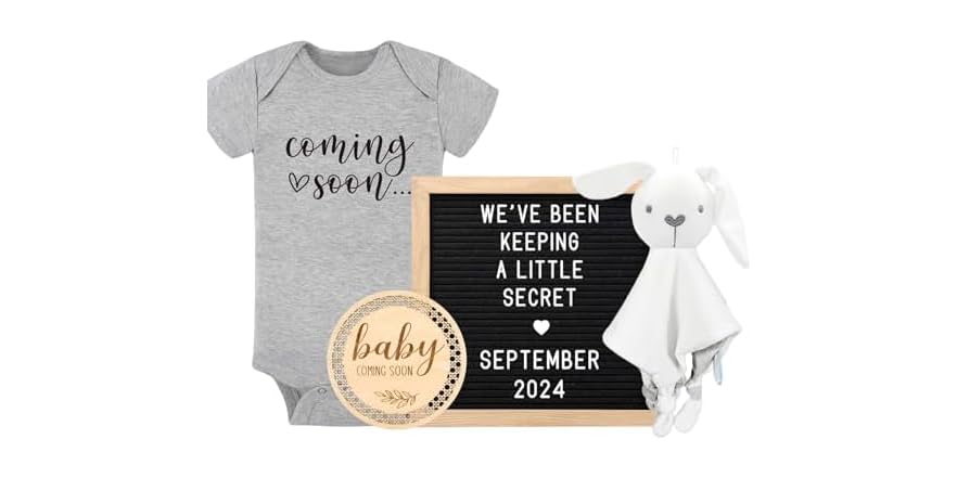 Baby Coming Soon Announcement Ideas
