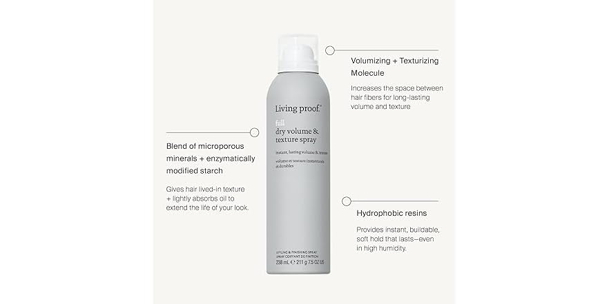 Living proof Full Dry Volume & Texture Spray 7.5 oz