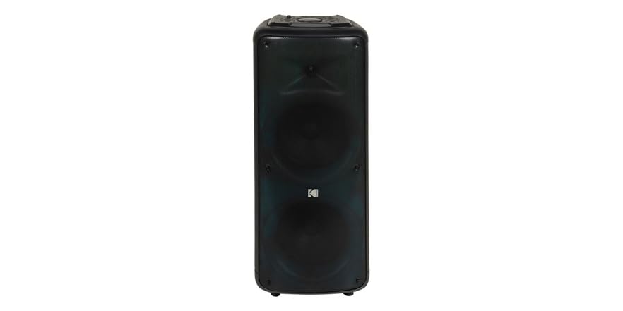 KODAK Wireless Tower Party Speaker w/ Karaoke Mic