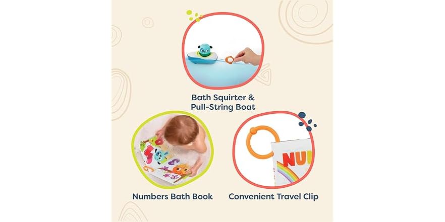 Bath Book & Boat Color Changing Bath Set