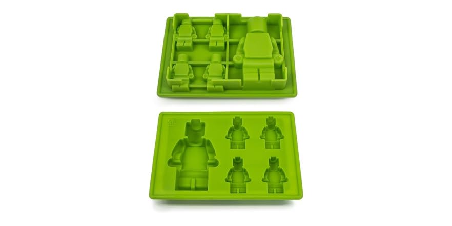 Sorbus Silicone LEGO Candy Mold - 3-Pc. Set