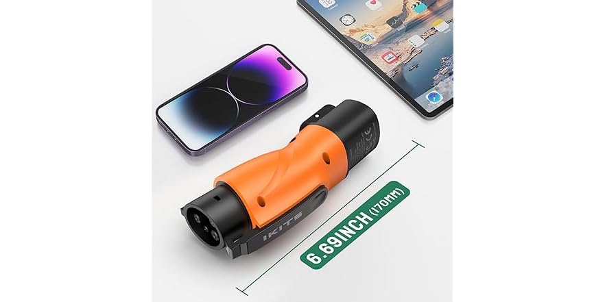 IKITS Tesla to Mini J1772 EVs Adapter