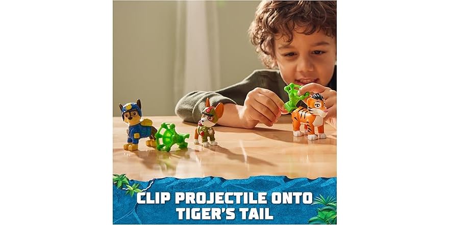 Paw Patrol: Jungle Pups Chase, Tracker & Tiger Action Figures