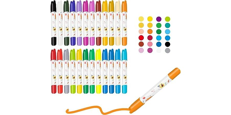 Amazon Basics Twistable Gel Crayons 215777