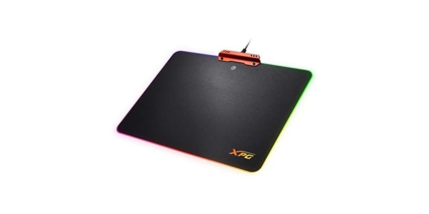 XPG RGB gaming hard-surface mouse pad