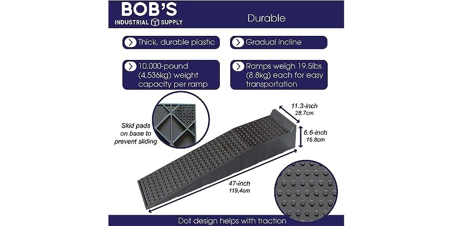 5 Ton Vehicle Service Ramp Set 2 Pack