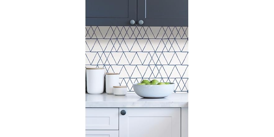 NuWallpaper Indigo Harris Peel & Stick Wallpaper