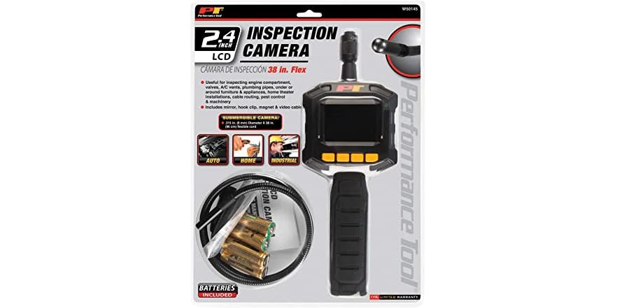 Performance Tool W50145 LCD 2.4" Inspection Camera