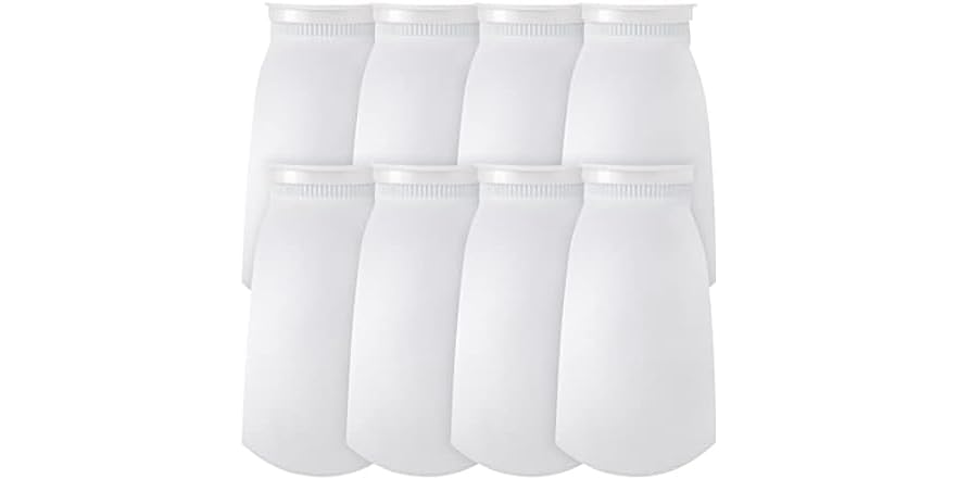 8 PC Aquarium Ring Filter Bags