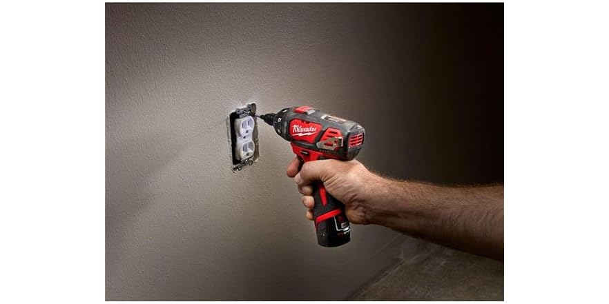 Milwaukee 12V Lithium-Ion 1/4" Hex Screwdriver Kit