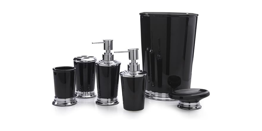 Golden Tadco Henrey 6pc Bath Set