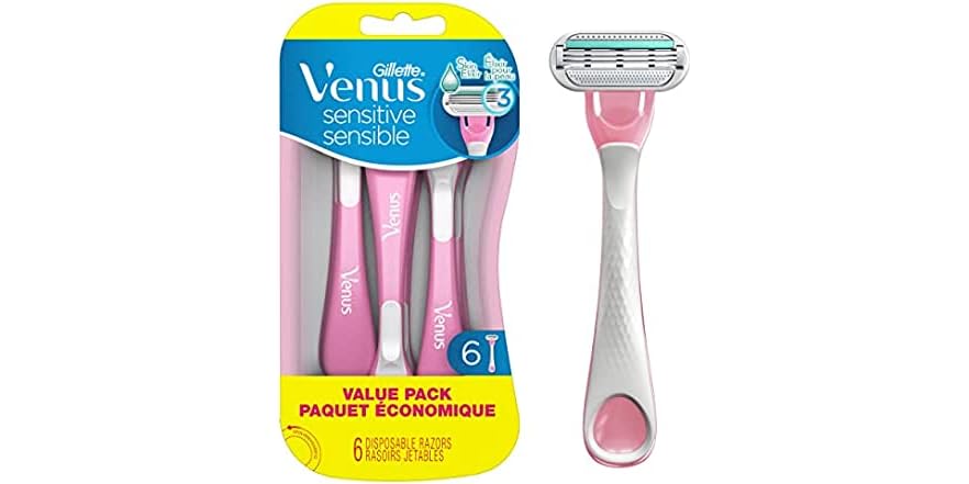 Gillette Venus Sensitive Razor 6ct