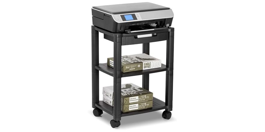 Halter Rolling Printer Cart