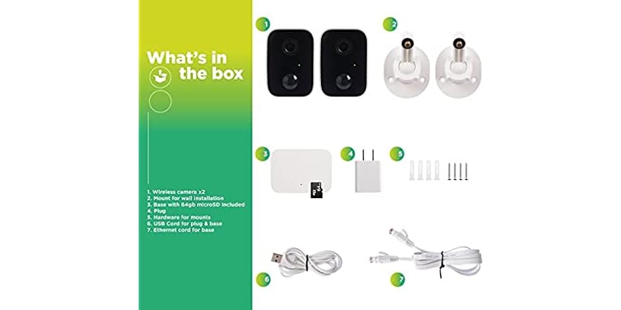 Home Zone Security Smart Security Cameras System